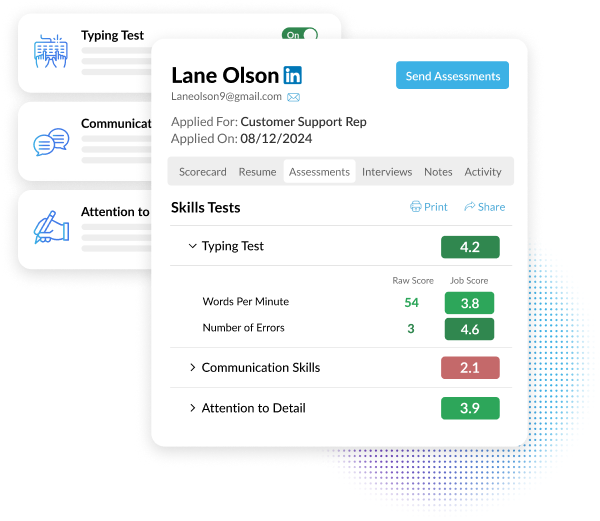 Assessments - Skills Test